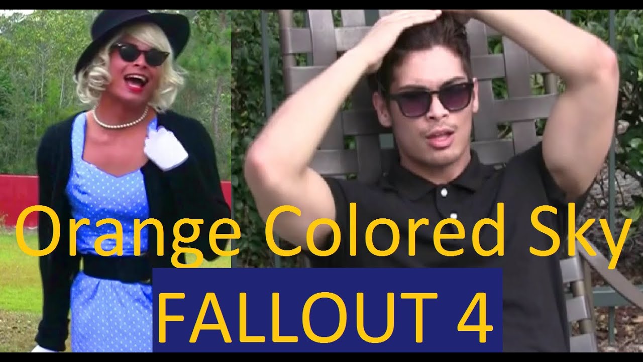Fallout 4! Orange Colored Sky (1950) - YouTube