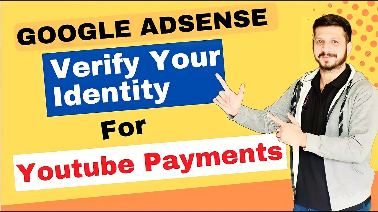 Verify your identity to receive payments from Google AdSense | Apply ...