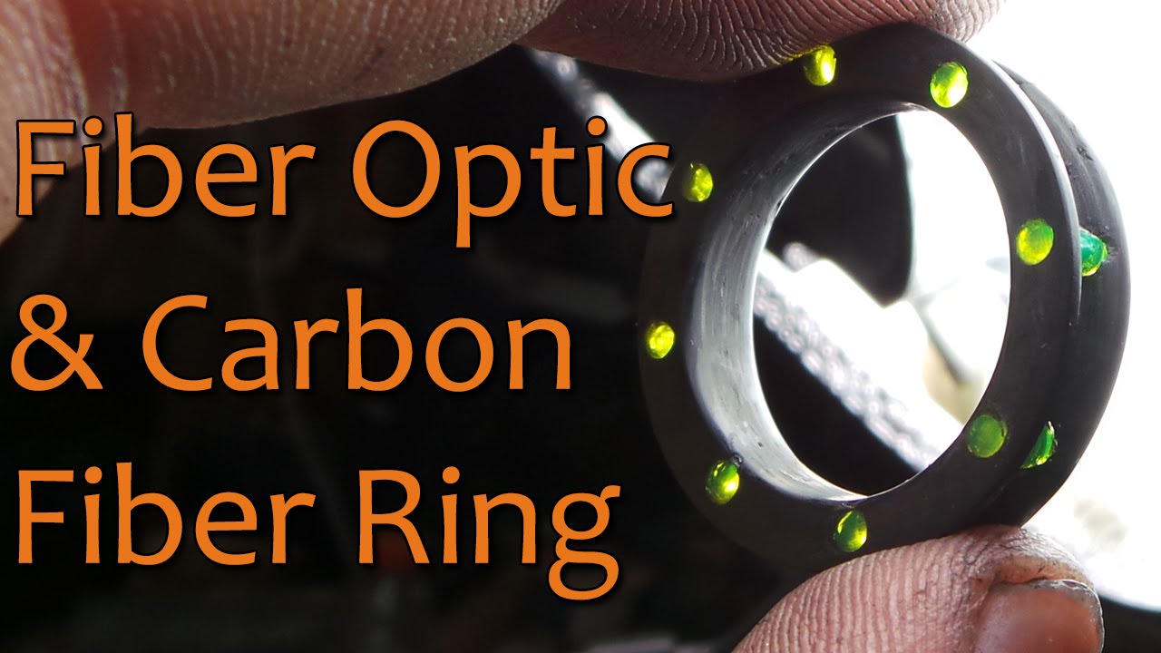 Making a Carbon Fiber Ring with Fiber Optic Inserts - YouTube