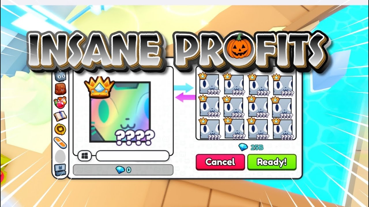 Pet Simulator 99 - DAY 6 Trading until I am on RAP LEADERBOARD 🌈 ...