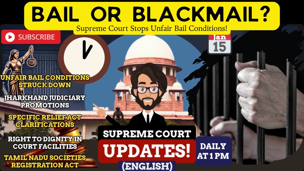 🔴 Daily Supreme Court Updates [15/01/25] Landmark Judgment of supreme ...