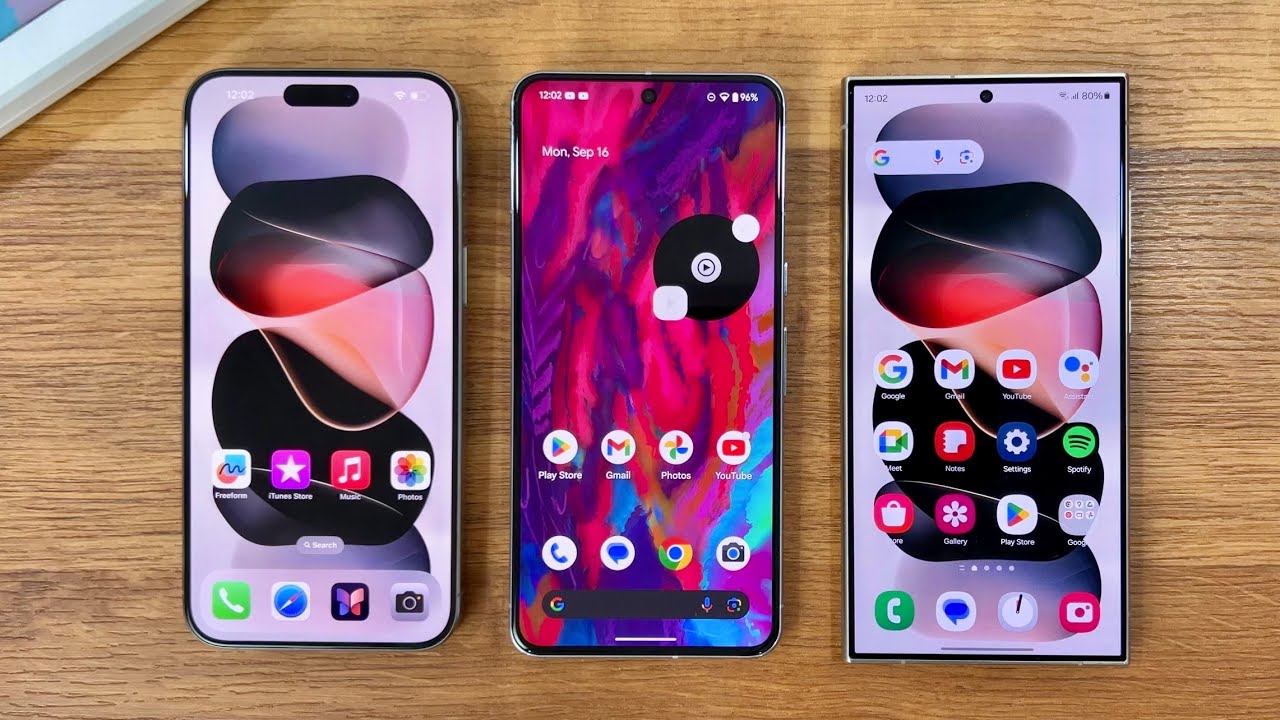 Android 15.1 vs Apple iOS 18 vs Samsung OneUI 6.1 - Settings App - YouTube