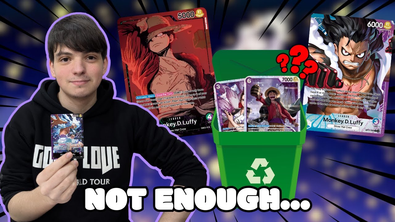 Not Bad… But Not Quite There - Luffy with ST26 Support vs UP Luffy ...