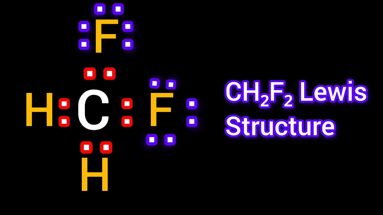How to Draw CH2F2 Lewis Structure | Step-by-Step Guide for Chemistry Students (USA) - YouTube