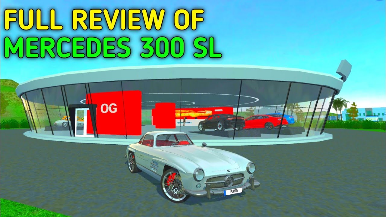 😍🎄FULL REVIEW OF MERCEDES 300SL UNLOCKED MERCEDES 300 SL IN CAR ...
