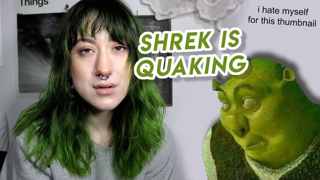 mossy hair has entered the chat | dyeing my hair swamp a$$ green - YouTube