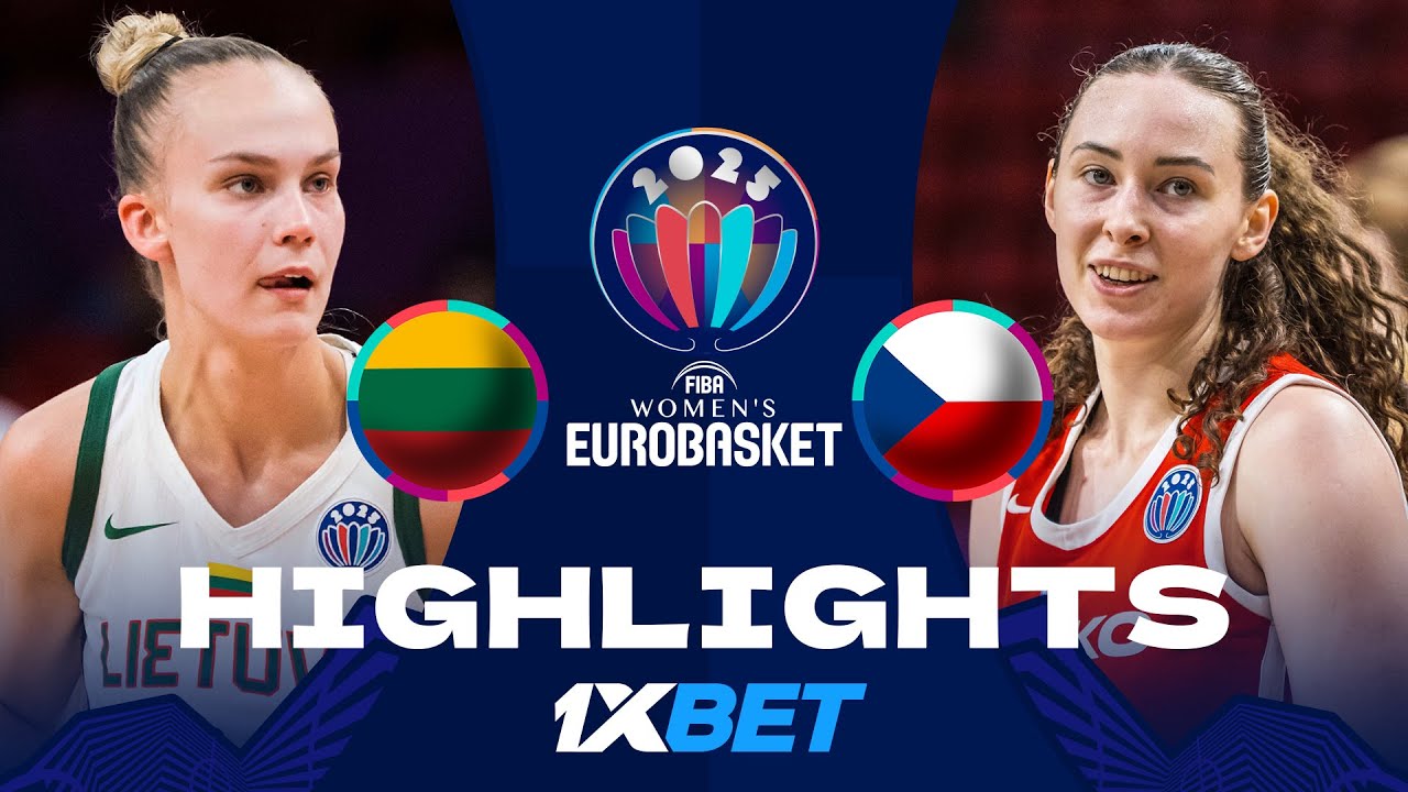 Czechia 🇨🇿 outlast Lithuania 🇱🇹 to move on to battle for 5th place at # ...