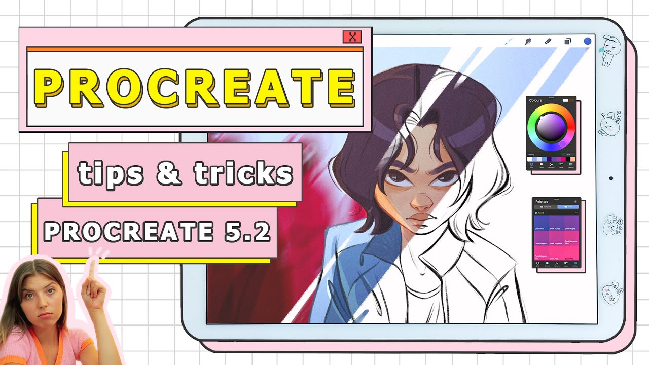 PROCREATE Tips & Tricks 2 Brush Memory, 5. 2 Updates, Find Layersand my ...