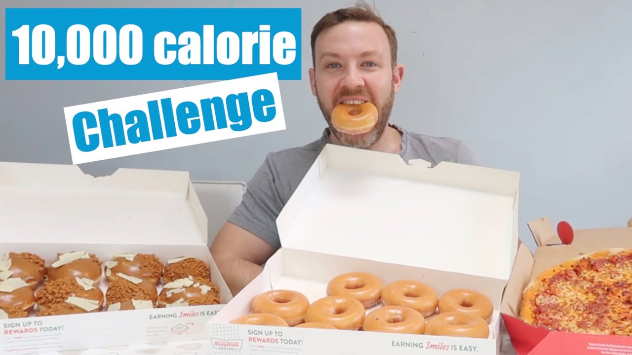 10,000 CALORIE CHALLENGE - YouTube