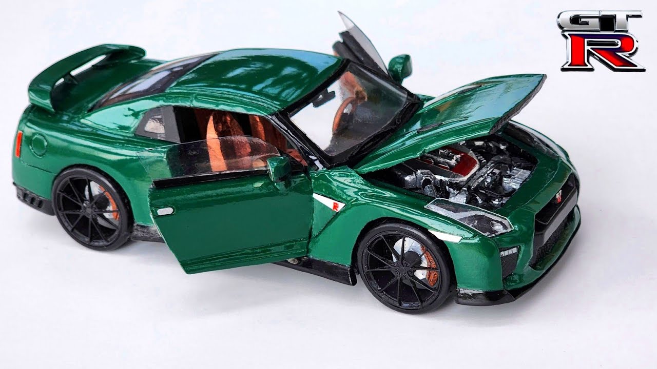 Nissan GTR r35 Premium built from PVC - YouTube