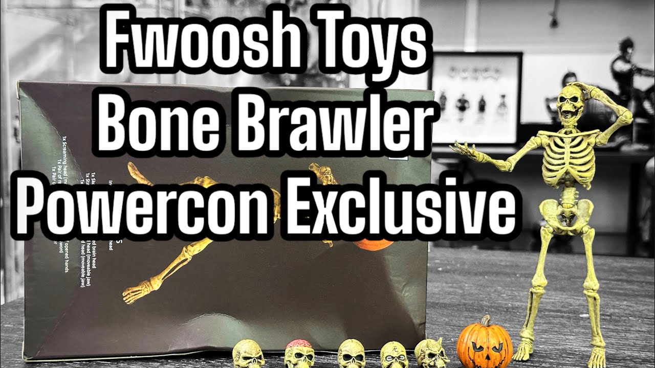 The Fwoosh Toys Bone Brawler Powercon Exclusive - YouTube