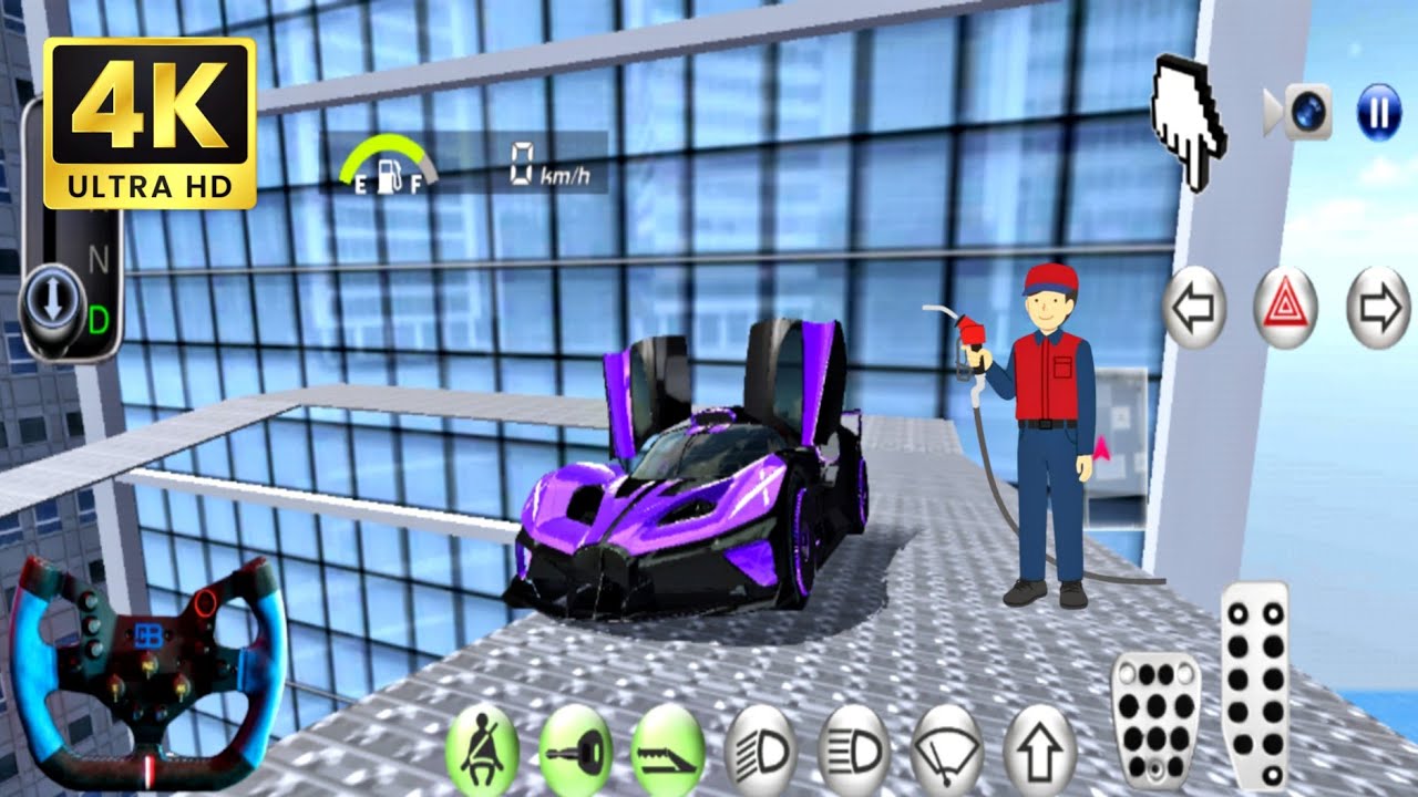 Buggati Bolide Car in Playground | 3d driving class game | Android ...