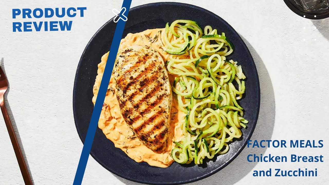 #Factor Meal -Chicken Breast with Zucchini #shorts - YouTube