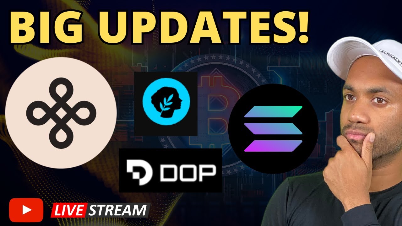 Massive Crypto Alpha! [$DYM, $DOP, $SOL] - YouTube