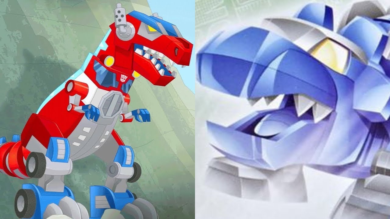 Transformers DinoBot Adventure’s Optimus Prime (T.Rex) X Scale Unboxing ...