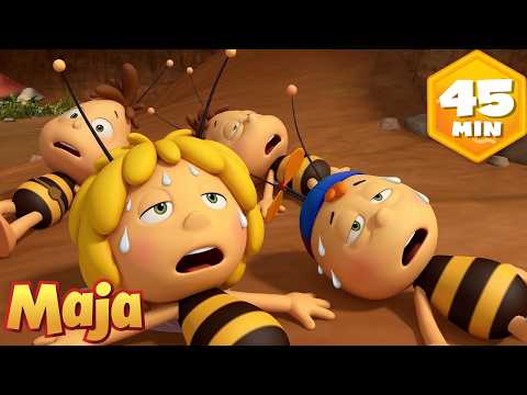 Werden Maja und Willy die Hitzewelle überstehen?🐝 Die Biene Maja | Zusammenstellung | Karikaturen