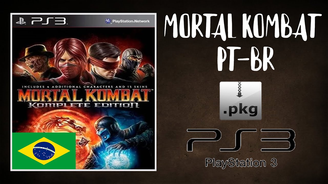 Mortal Kombat 9 Komplete Edition PT-BR PS3 PKG - YouTube