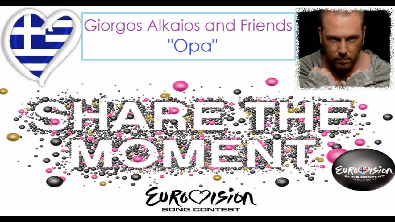 Giorgos Alkaios and Friends - Opa (Eurovision 2010 Greece) - YouTube