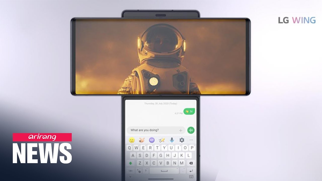 LG's first smart phone in "Explorer Project", LG Wing revealed - YouTube