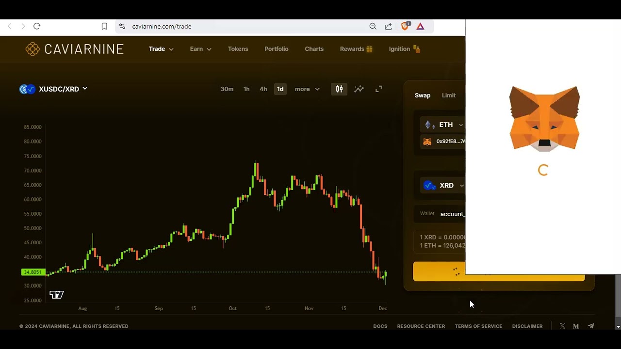 Bridging ETH to Radix and Trading on Surge.Trade - YouTube