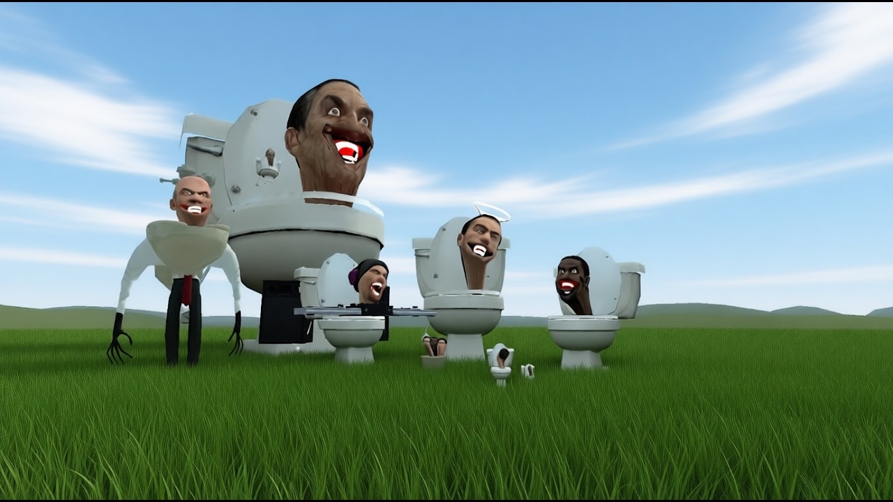 NEW skibidi toilet Realistic Gmod! COMPILATION #8 - YouTube