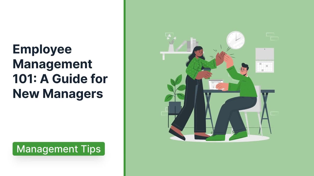 Employee Management 101 A Guide for New Managers - YouTube