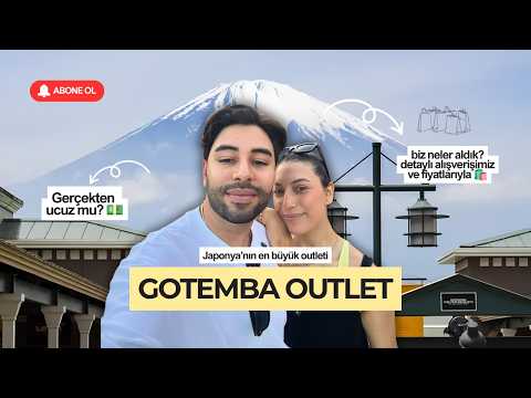 20 GÜN UZAK DOĞU #2 | Japonya’nın En Büyük Outlet'i😱 Gotemba Outlet Fiyatlar & Neler Aldık?🛍️🇯🇵
