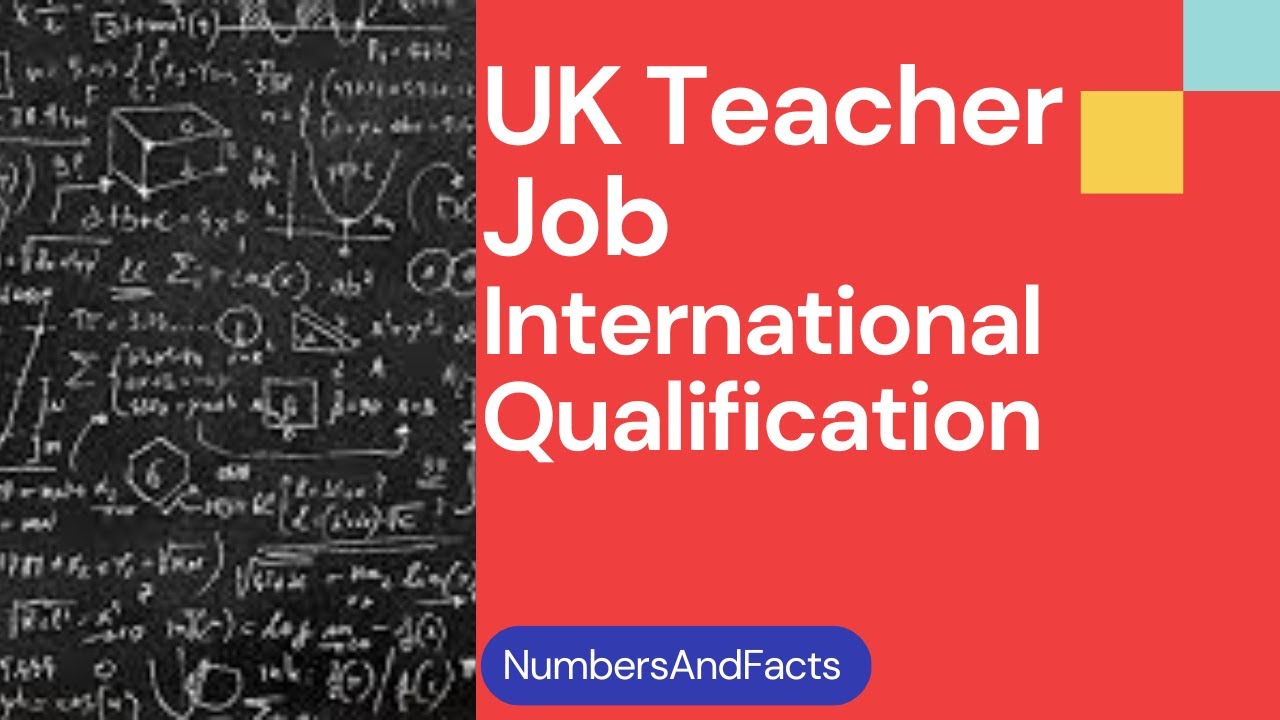 UK job with International qualification - YouTube