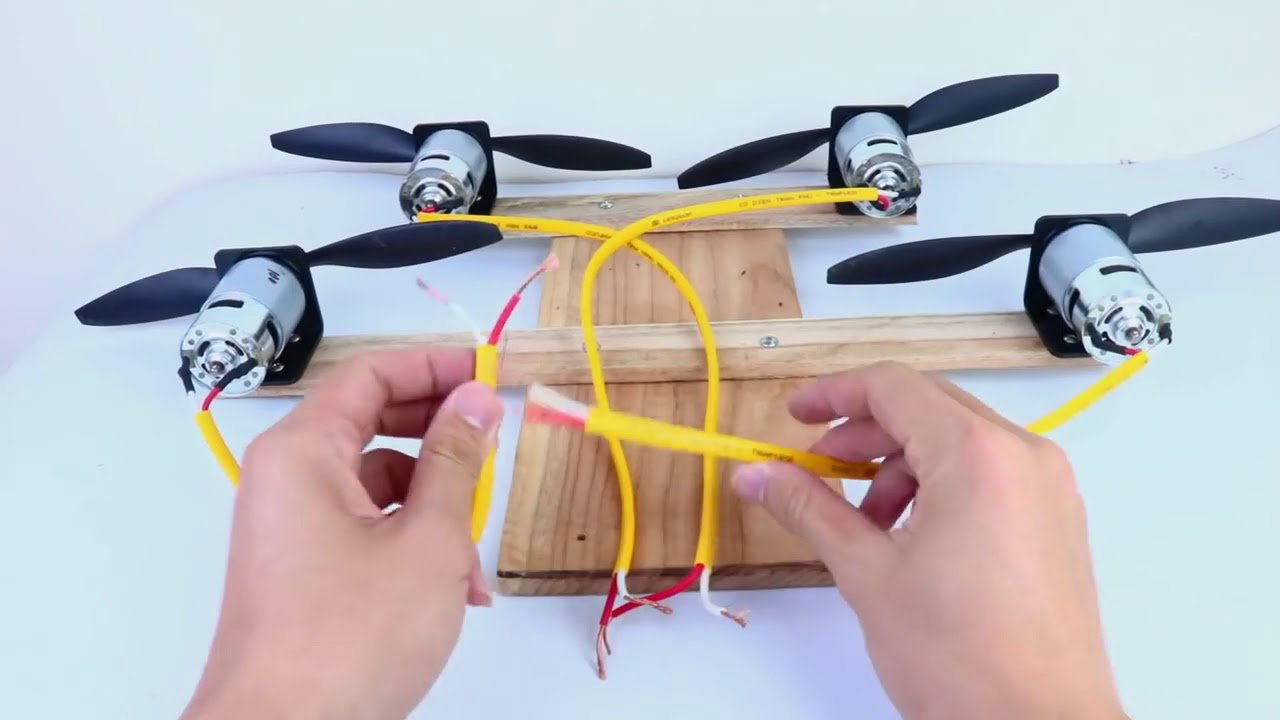 How to Make Powerful Air Bike with 4 Motor's simple bai--sikel BD ...
