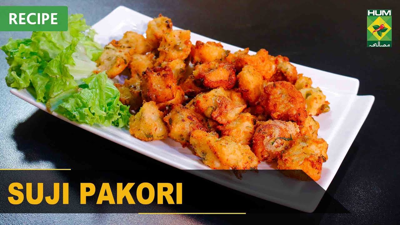 Suji Pakori Recipe | Masala Mornings | Shireen Anwer | Masala Tv - YouTube