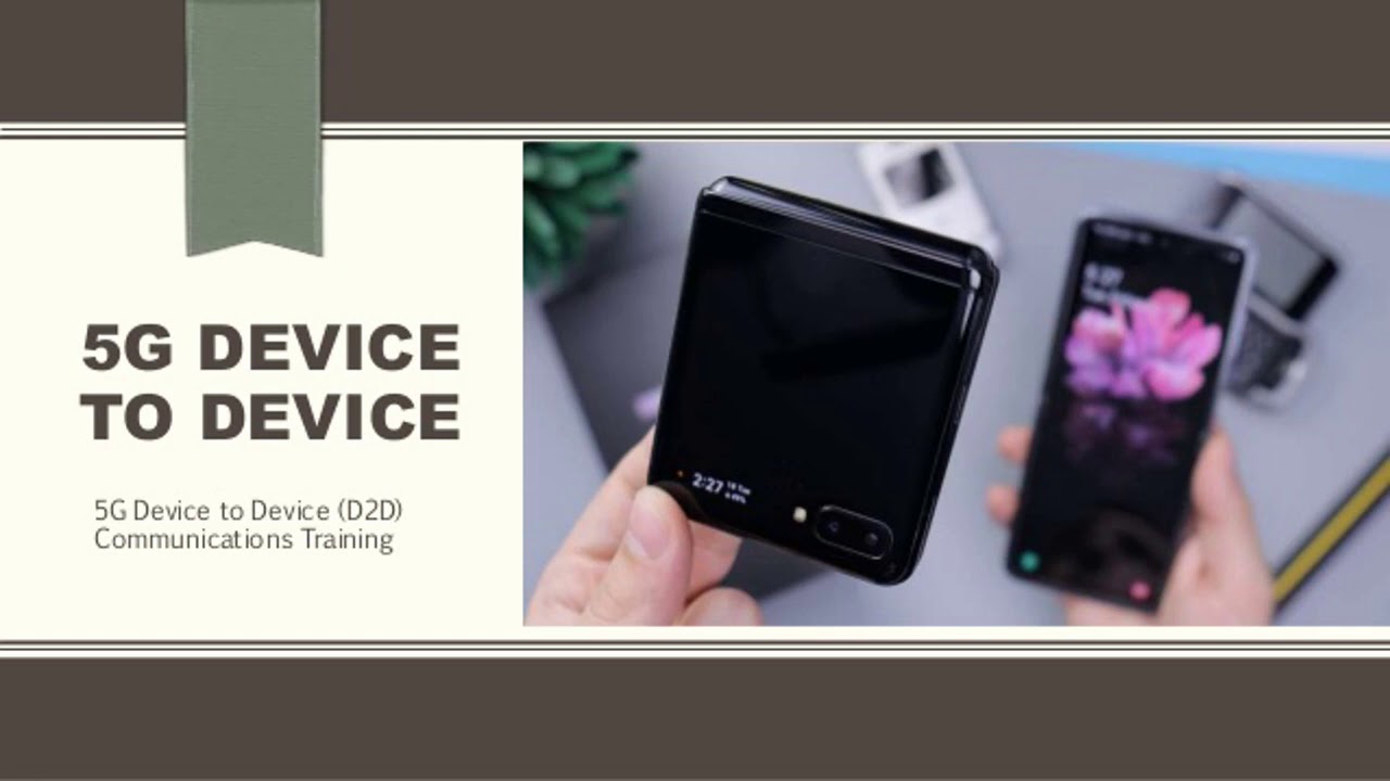 5G Device to Device Communications, 5G D2D Training - YouTube