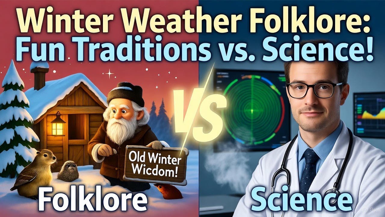 Winter Weather Folklore: Fun Traditions vs. Science! - YouTube