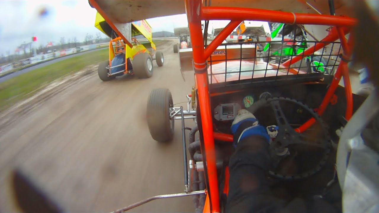 Dan Douville In Car | SCoNE at Devil's Bowl Speedway 11-1-2014 - YouTube