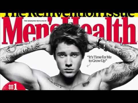 Justin Bieber on Men's Health ( Abs 2015 )