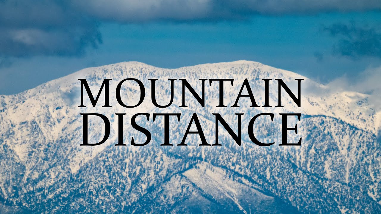 Mountain Distance - 4K Timelapse Video - YouTube