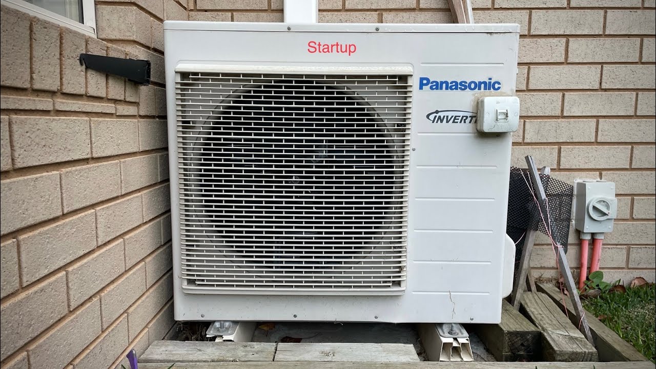 panasonic ac start up - YouTube