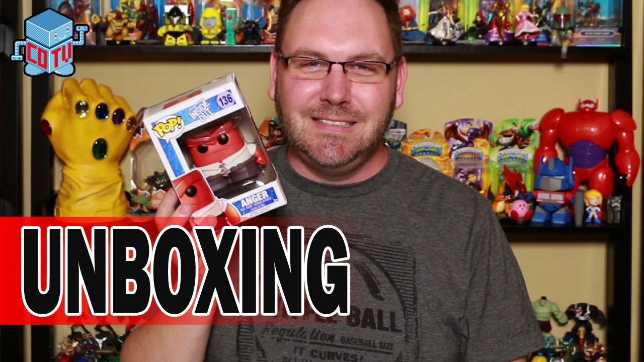 Inside Out ANGER Funko Pop Vinyl Figure Unboxing - YouTube