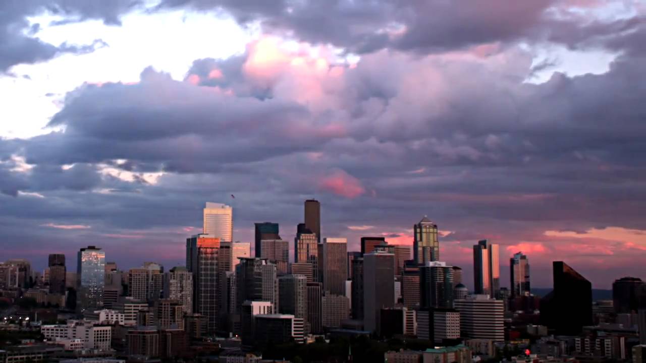 SEATTLE IN HD - TIMELAPSE CLOUD FLIGHT - YouTube