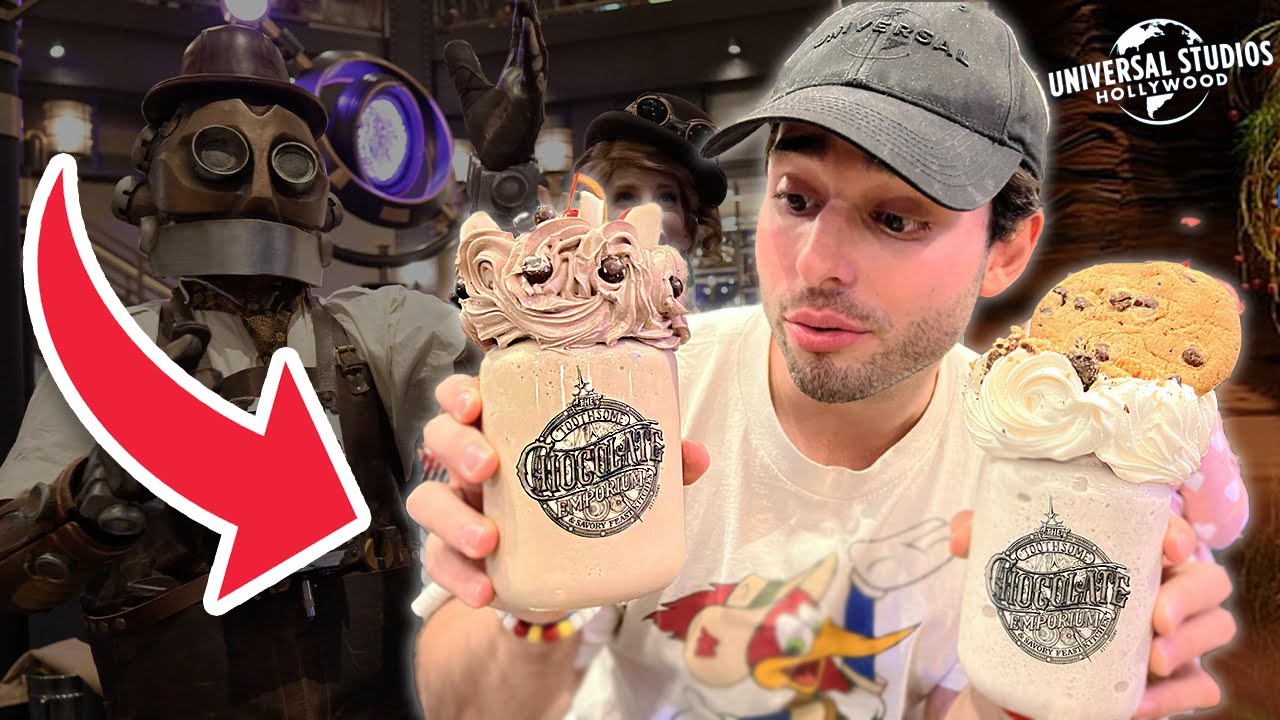 Universal Studios Hollywood OPENED a Chocolate Factory! - YouTube