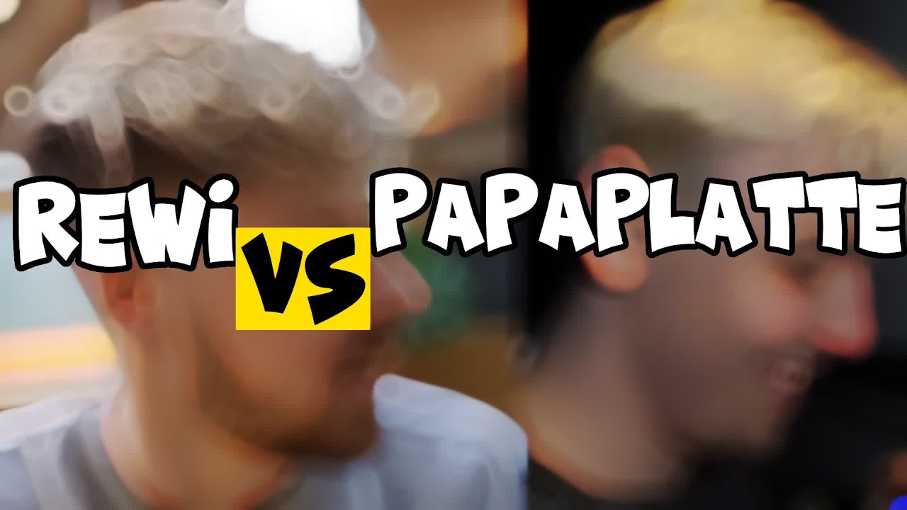 Papaplatte vs Rewiinside 🤡 Wer hat die bessere Frisur?👱🏼 "Sieht besser ...
