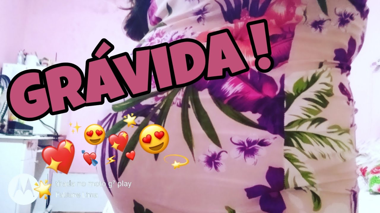 Tô grávida!!! / 7 meses💓 baby arco íris - YouTube