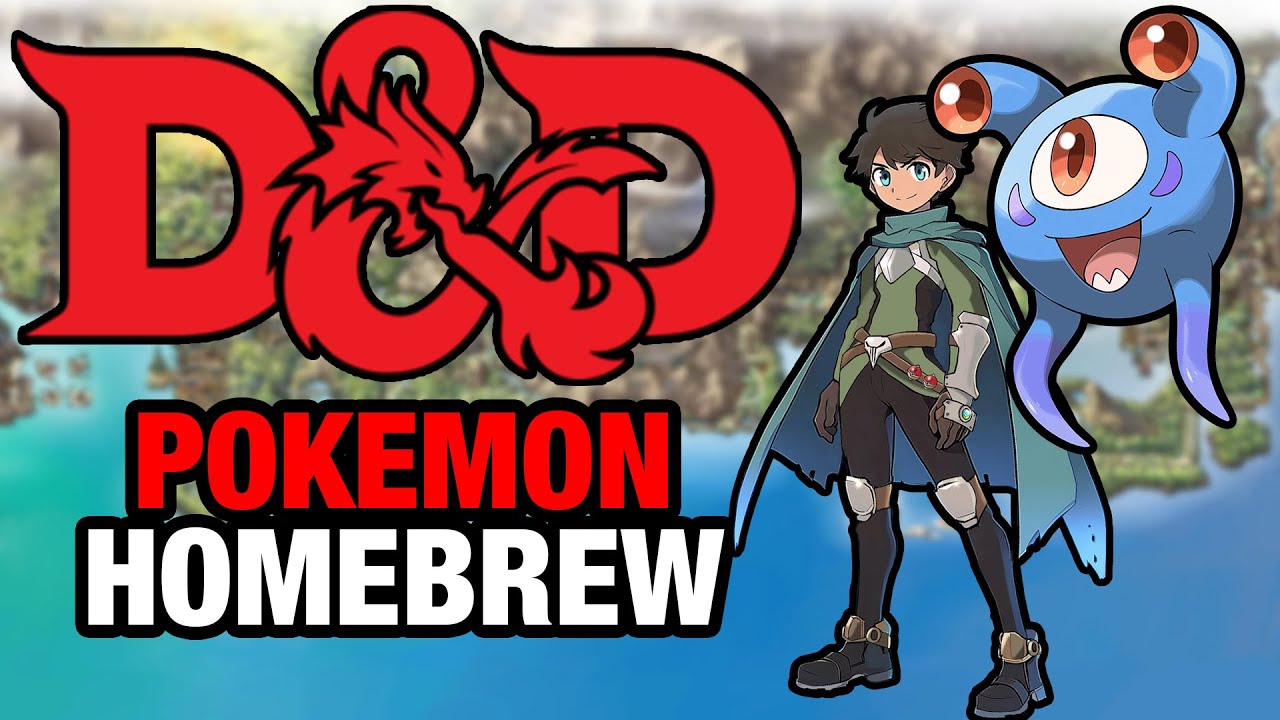Creating Pokemon in DND 5e - YouTube