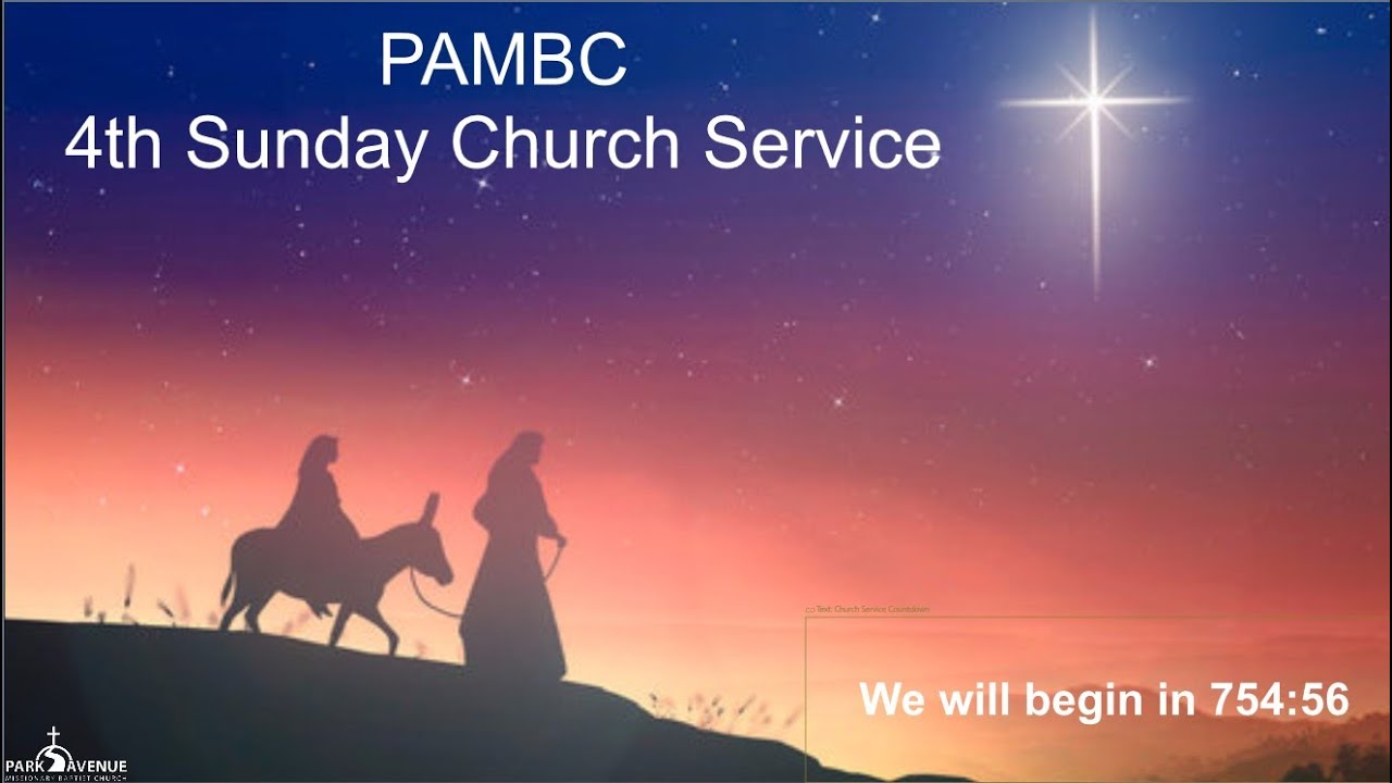 Sunday School Lesson & 4th Sunday Church Service 12-28-25 - YouTube