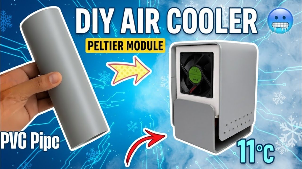 How To Make Cooler at Home Using Peltier Module [ENGLISH] - YouTube