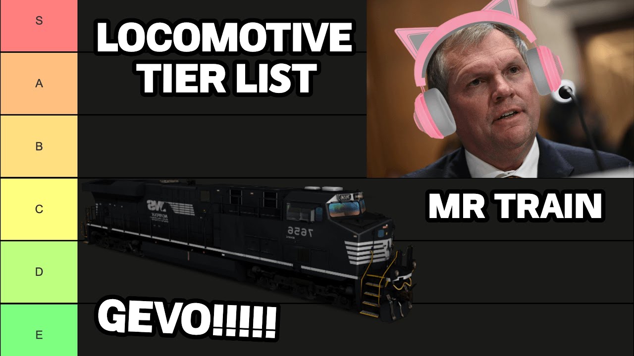 Mr Train Norfolk Southern Locomotive Tier List - YouTube