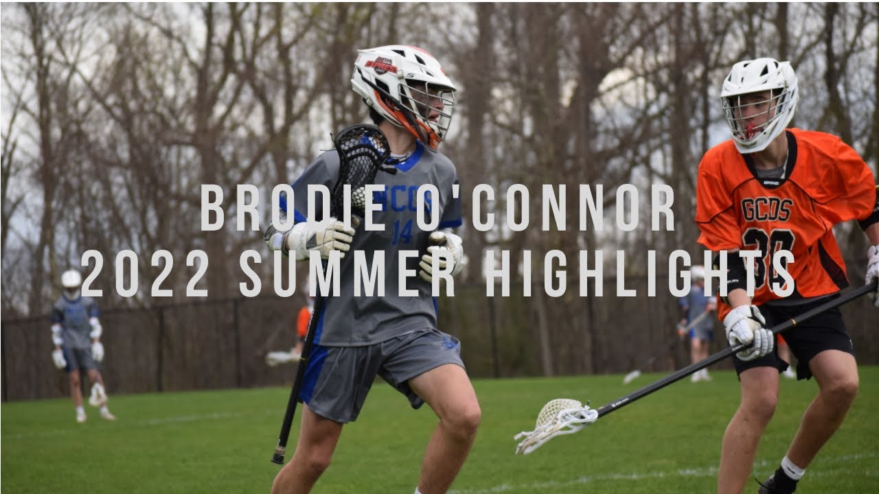 Brodie O'Connor Summer 2022 Highlights (class of 2026) - YouTube
