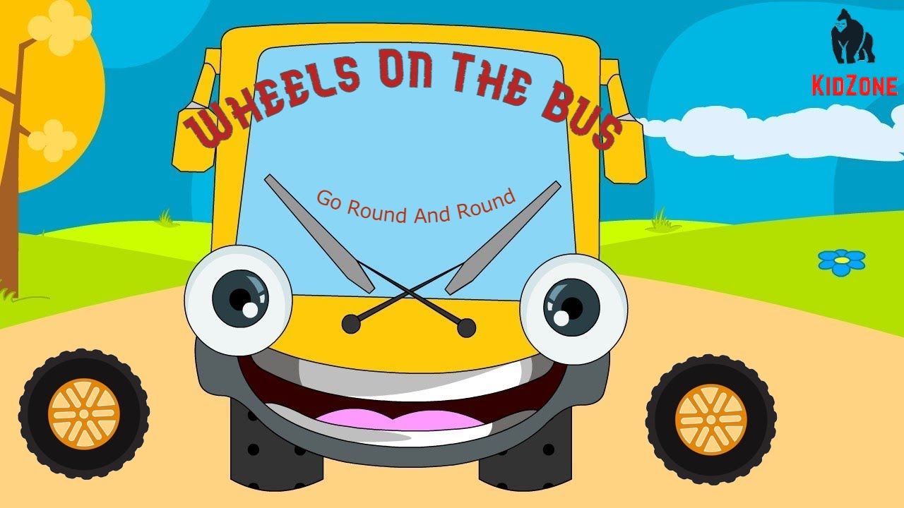 Wheels on the Bus | KidZone Nursery Rhymes & Kids Songs, Children ...