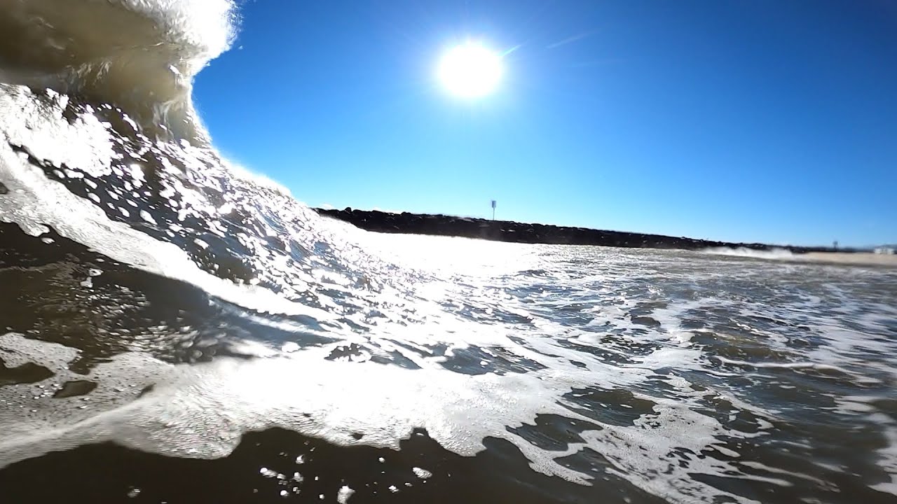 1st street jetty Dec 23 2022 - YouTube