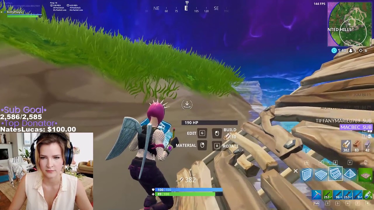 EASY WIN FORTNITE BATTLE ROYALE ALMOST LOST IT! - YouTube