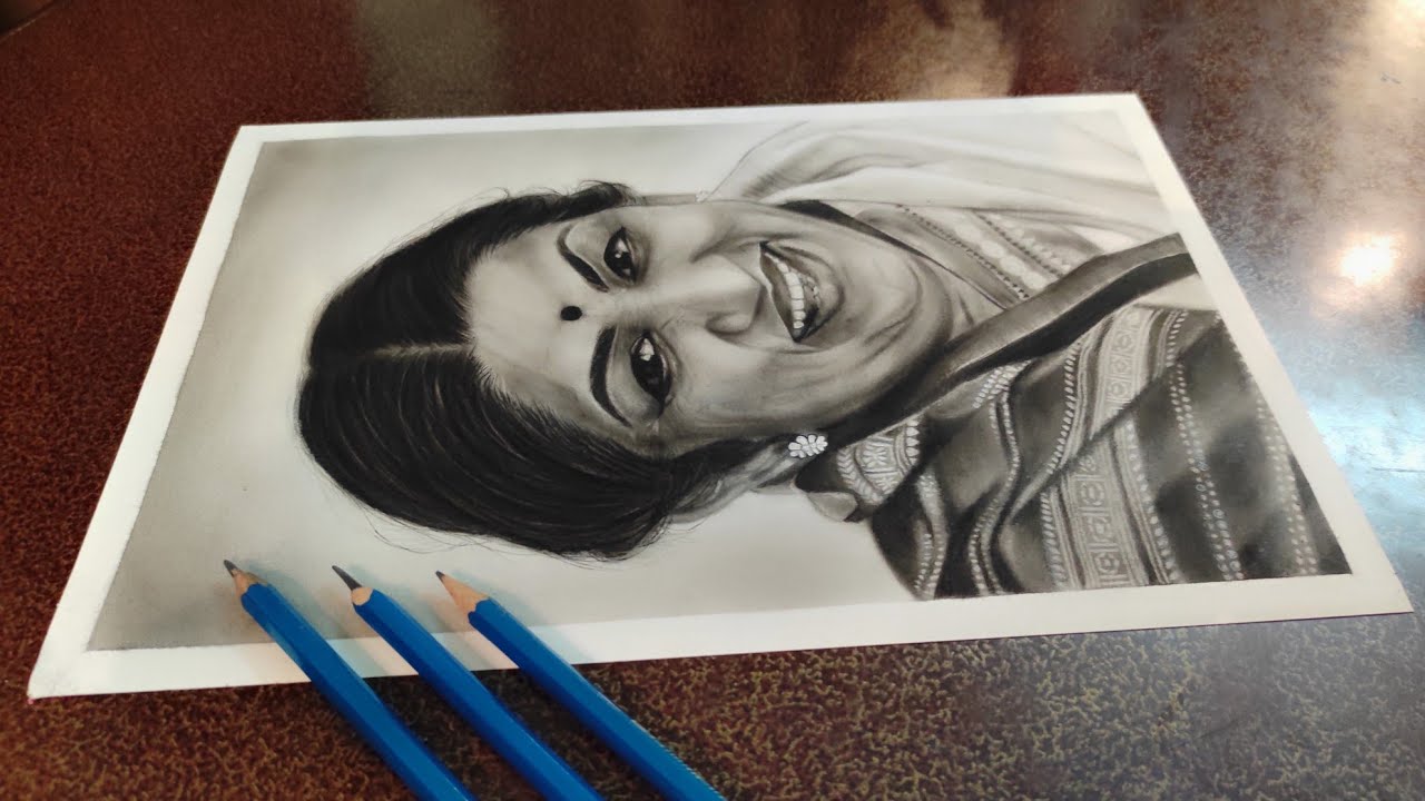 Tribute to Lata Mangeshkar | Lata Mangeshkar Drawing | RIP | Pencil ...